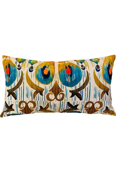 Butterflyhome Yeşil Şal Model Kırlent