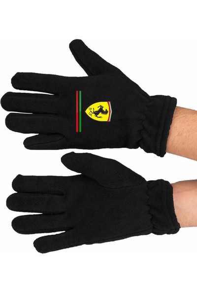Rowalsi Ferrari Baskılı Kışlık Uzun Polar Eldiven BLL3225 Rowalsi Ferrari Baskılı Kışlık Uzun Polar Eldiven BLL3225