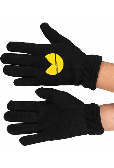 Rowalsi Sun Baskılı Kışlık Uzun Polar Eldiven BLL279