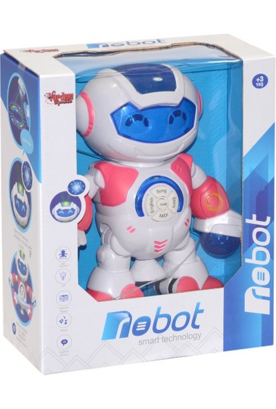 Vardem Oyuncak LZH-99444-7 Müzikli ve Işıklı Projeksiyonlu Robot Vardem Oyuncak LZH-99444-7 Müzikli ve Işıklı Projeksiyonlu Robot