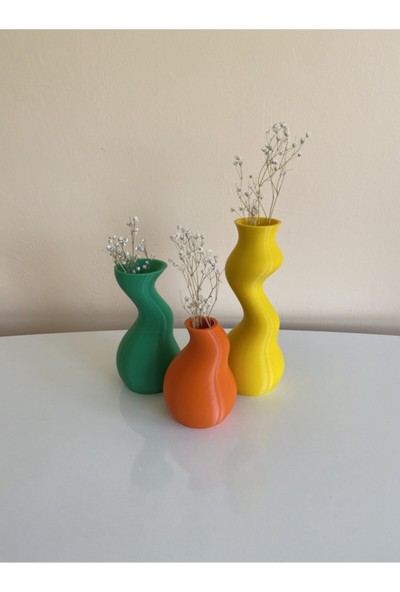 Ordoveni Reykjavik 3'lü Dekoratif Vazo