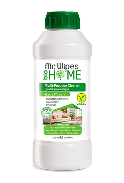 Farmasi Mr. Wipes Konsantre Çok Amaçlı Temizleyici Beyaz Çiçek Kokulu 500 ml