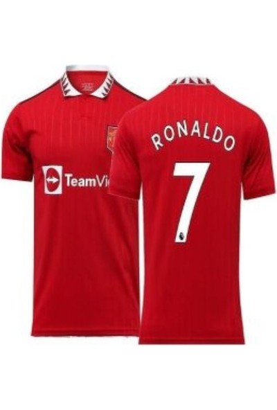 Zilong Manchester United Ronaldo Çocuk Forması 2'li Set 2023 Zilong Manchester United Ronaldo Çocuk Forması 2'li Set 2023