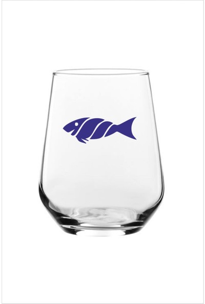 Paşabahçe Marin Serisi Balıklı Allegra Su Bardağı