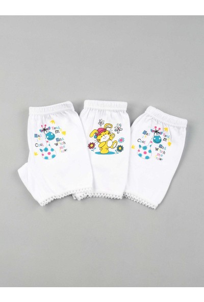 Gümüş Kız Çocuk Paçalı Don Külot 3033 - 6 Adet Gümüş Kız Çocuk Paçalı Don Külot 3033 - 6 Adet