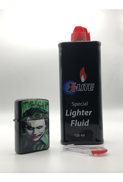 Tanem Joker 2 - Benzinli Çakmak (Benzin Gazı ve Çakmak Taşı Hediyedir)