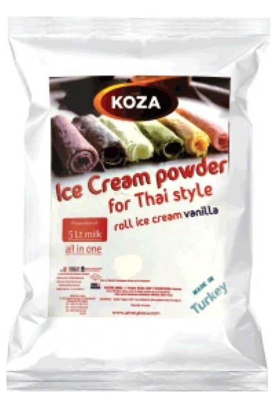 Koza Vanilyalı Tava Dondurma TOZU(1400GR /5lt Süt)