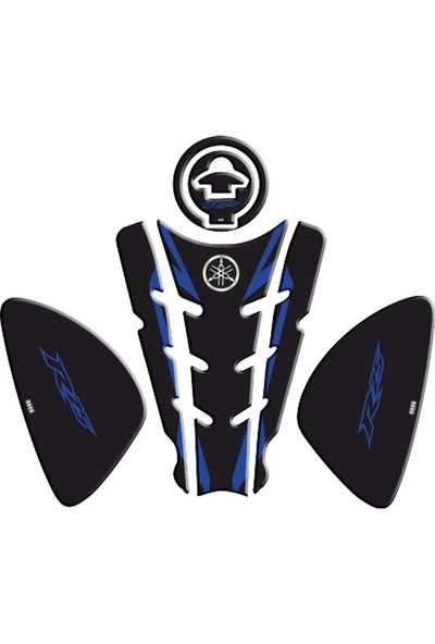 Gogomoto Yamaha R25 Tank Pad Set (2014-2018) Gogomoto Yamaha R25 Tank Pad Set (2014-2018)