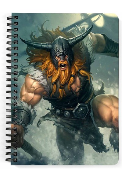 Rowalsi Jungle Lol Baskılı Ahşap Kapaklı Defter 15X20 cm DFT3214