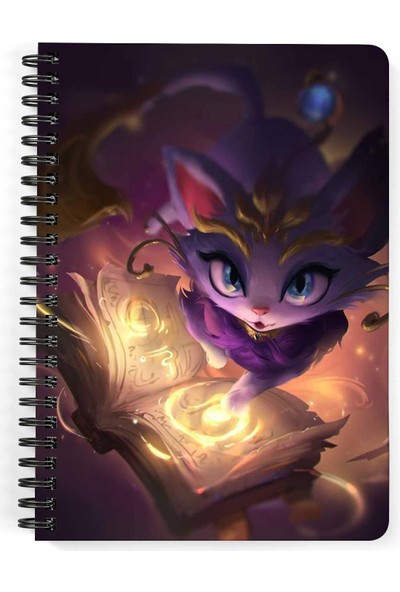 Rowalsi Support Lol Baskılı Ahşap Kapaklı Defter 15X20 cm DFT3235