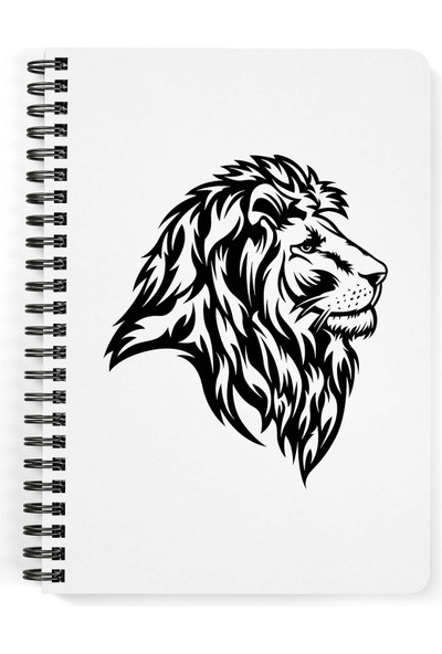 Rowalsi Aslan Baskılı Ahşap Kapaklı Defter 15X20 cm DFT6339 Rowalsi Aslan Baskılı Ahşap Kapaklı Defter 15X20 cm DFT6339