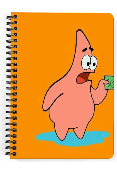 Rowalsi Sünger Bob Baskılı Ahşap Kapaklı Defter 15X20 cm DFT3856 Rowalsi Sünger Bob Baskılı Ahşap Kapaklı Defter 15X20 cm DFT3856