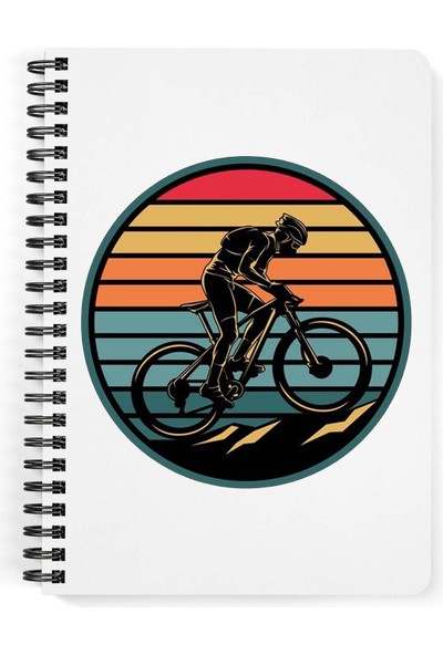 Rowalsi Bisiklet Baskılı Ahşap Kapaklı Defter 15X20 cm DFT5982 Rowalsi Bisiklet Baskılı Ahşap Kapaklı Defter 15X20 cm DFT5982