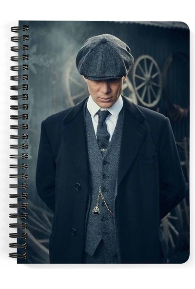 Rowalsi Thomas Shelby Baskılı Ahşap Kapaklı Defter 15X20 cm DFT3410 Rowalsi Thomas Shelby Baskılı Ahşap Kapaklı Defter 15X20 cm DFT3410