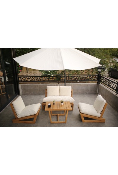 Gardenlove Ahşap Bahçe Balkon Koltuk Takımı Bahçe Mobilyası 2+1+1+Orta Sehpa Gardenlove Ahşap Bahçe Balkon Koltuk Takımı Bahçe Mobilyası 2+1+1+Orta Sehpa