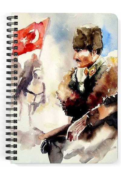 Rowalsi Atatürk Baskılı Ahşap Kapaklı Defter 15X20 cm DFT3802 Rowalsi Atatürk Baskılı Ahşap Kapaklı Defter 15X20 cm DFT3802