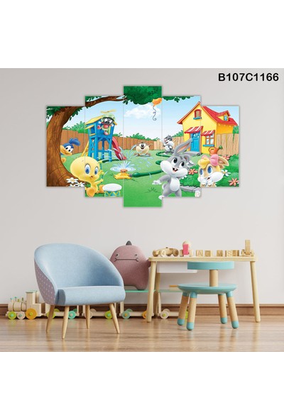 Napoli Home Çizgi Film Karakter Baskılı 5 Parçalı Duvar Ahşap Tablo Seti Napoli Home Çizgi Film Karakter Baskılı 5 Parçalı Duvar Ahşap Tablo Seti