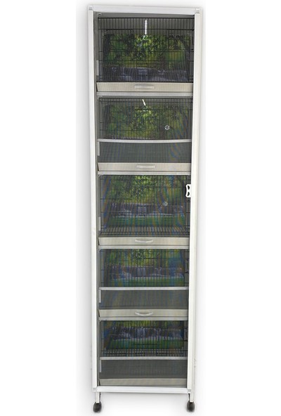 Istanbul Kafes - Model M05 Pvc Kafes - Kanarya ve Saka Salma Kafesi Istanbul Kafes - Model M05 Pvc Kafes - Kanarya ve Saka Salma Kafesi