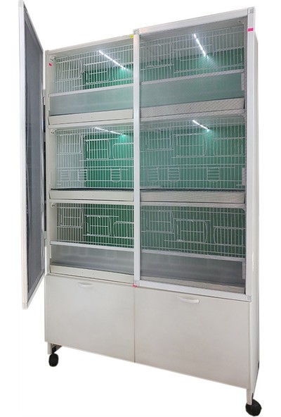 Istanbul Kafes - Model M06D Pvc Kafes - Kanarya , Saka ve Muhabbet Finch Salma Kafesi Istanbul Kafes - Model M06D Pvc Kafes - Kanarya , Saka ve Muhabbet Finch Salma Kafesi