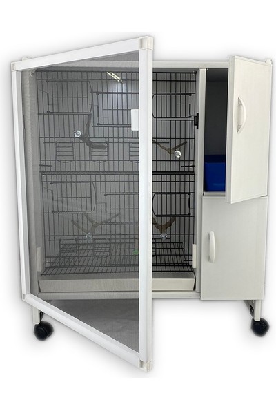 İstanbul Kafes Model Sultan SLT02Y Pvc Kafes - Sultan Papağanı Kafesi İstanbul Kafes Model Sultan SLT02Y Pvc Kafes - Sultan Papağanı Kafesi