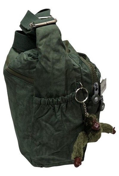 Charo Garcia Krinkıl Kumaş Pembe Kadın Postacı Çantası