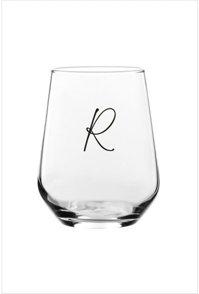 Paşabahçe R Yazılı Allegra Su Bardağı