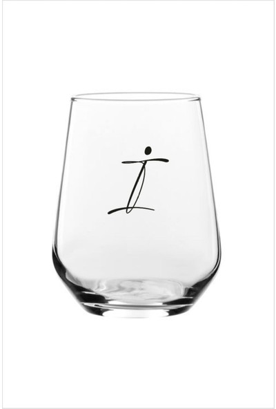 Paşabahçe I Yazılı Allegra Su Bardağı