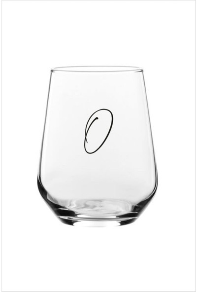 Paşabahçe O Yazılı Allegra Su Bardağı