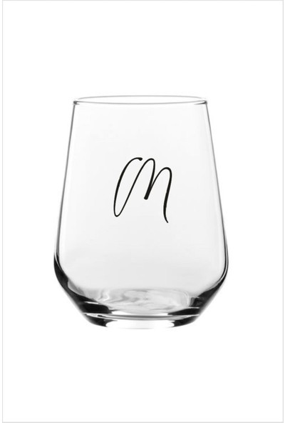 Paşabahçe M Yazılı Allegra Su Bardağı