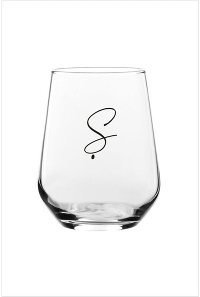 Paşabahçe Ş Yazılı Allegra Su Bardağı