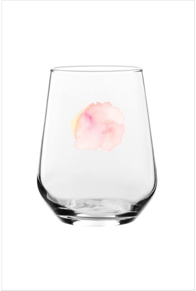 Paşabahçe Watercolor Serisi Pembe Allegra Su Bardağı