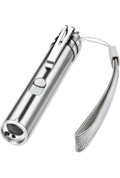 Epazzar USB ile Şarj Edilebilen 3 In 1 Lazer Pointer Uv El Feneri + El Feneri Kırmızı Işık + Beyaz Işık Kedi Lazeri Epazzar USB ile Şarj Edilebilen 3 In 1 Lazer Pointer Uv El Feneri + El Feneri Kırmızı Işık + Beyaz Işık Kedi Lazeri