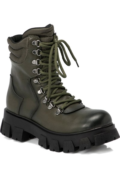 Tergan Haki Vegan Kadın Bot 65806Q9F