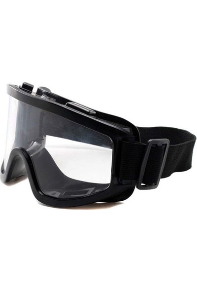 Mts Cross Gözlük Siyah Lastikli Buğu Önleyicili
