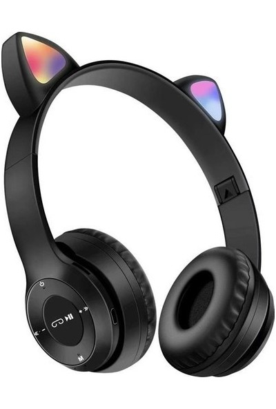 Electro Naz P47M Bluetooth 5.0 Kedi Tasarımlı Işıklı Çoçuk Kulaklığı Electro Naz P47M Bluetooth 5.0 Kedi Tasarımlı Işıklı Çoçuk Kulaklığı