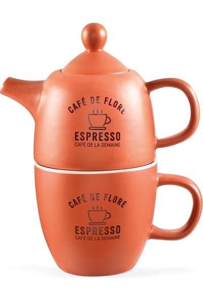 Madame Coco Grand Demlik - Kiremit Madame Coco Grand Demlik - Kiremit