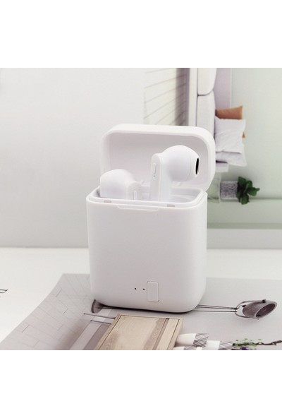 Zunhai I7S Tws Stereo Çift Bluetooth 5.0+Edr Kulaklıklar Beyaz (Yurt Dışından) Zunhai I7S Tws Stereo Çift Bluetooth 5.0+Edr Kulaklıklar Beyaz (Yurt Dışından)