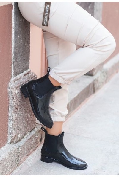 Icıa Siyah Yağmur Botu Icıa Siyah Yağmur Botu