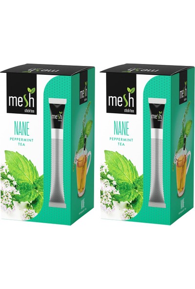 Mesh Stick Nane Çayı Katkısız 2 Paket Mesh Stick Nane Çayı Katkısız 2 Paket