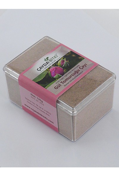 Çayda Bitki Öğütülmüş Gül Tomurcuğu Çayı 135 gr Çayda Bitki Öğütülmüş Gül Tomurcuğu Çayı 135 gr