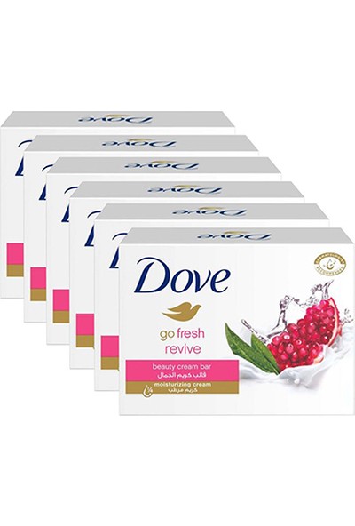 Dove Güzellik Sabunu Cream Bar Revive 100 Gr 6'Lı Ekonomik Paket Dove Güzellik Sabunu Cream Bar Revive 100 Gr 6'Lı Ekonomik Paket