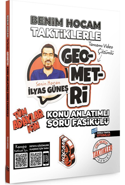 Benim Hocam Yayınları 2022 Tüm Adaylar İçin Taktiklerle Geometri Konu Anlatımlı Soru Fasikülü Benim Hocam Yayınları 2022 Tüm Adaylar İçin Taktiklerle Geometri Konu Anlatımlı Soru Fasikülü
