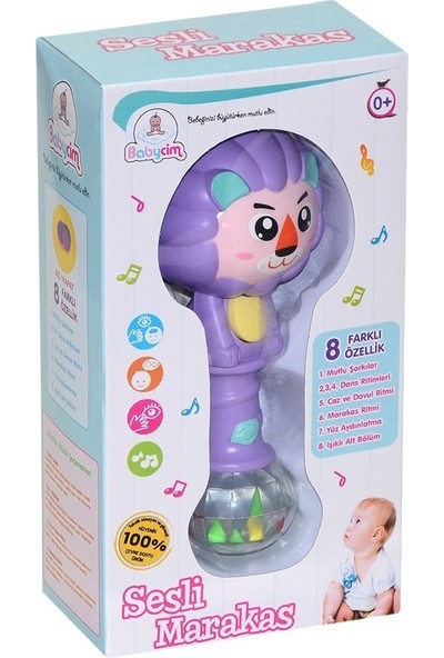 Babycim 8822 YB258677 Babycim Ritimli Pilli Çıngırak