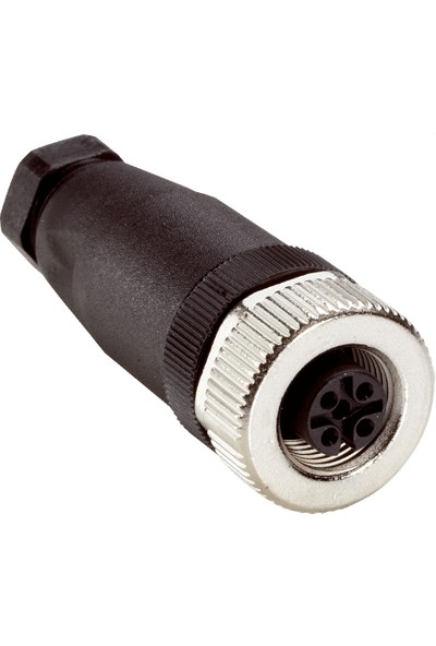 DOS-1204-G M12 4 Pin Dişi Düz Soket DOS-1204-G M12 4 Pin Dişi Düz Soket