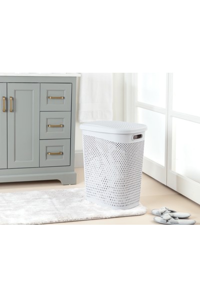 Bellamy Çamaşır Sepeti - Soft Gri