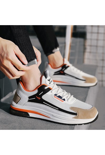 KIN Aşınmaya Dayanıklı Erkek Spor Ayakkabısı - Mavi (Yurt Dışından)