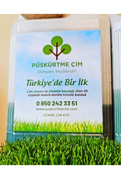 Püskürtme Çim Dökme Kiti