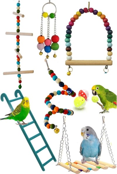 Pamepaw Mega Kuş Oyuncak Seti 7'li Pamepaw Mega Kuş Oyuncak Seti 7'li