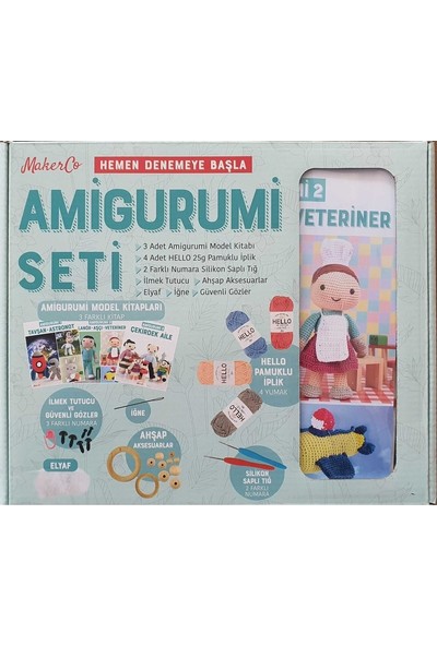 Makerco Amigurumi Başlangıç Seti