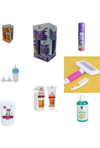 Gezeroğlu Petshop Yavru Kedi Bakım Seti Gezeroğlu Petshop Yavru Kedi Bakım Seti